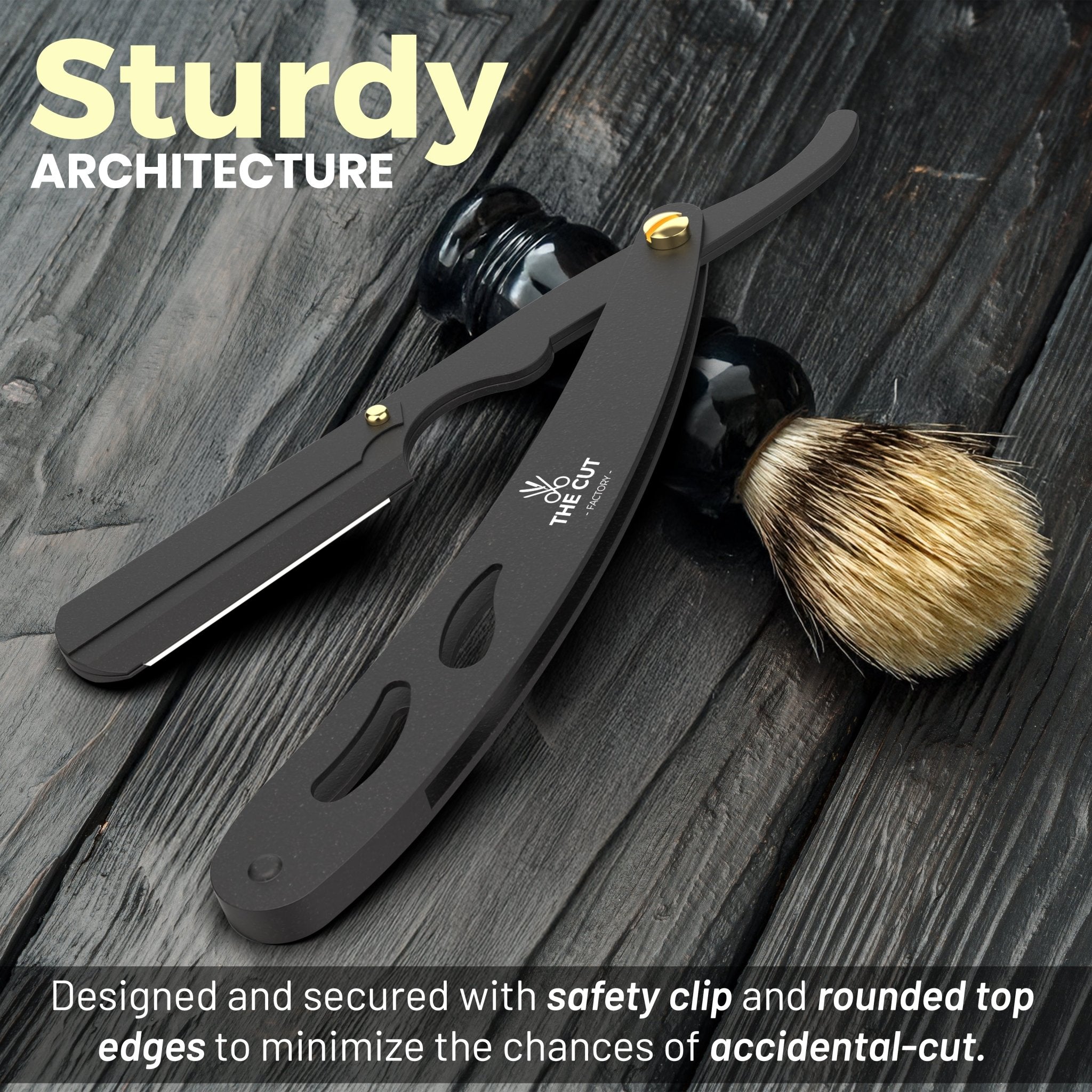 Professional Straight Edge Razor – Precision Shaving & Grooming Tool ...